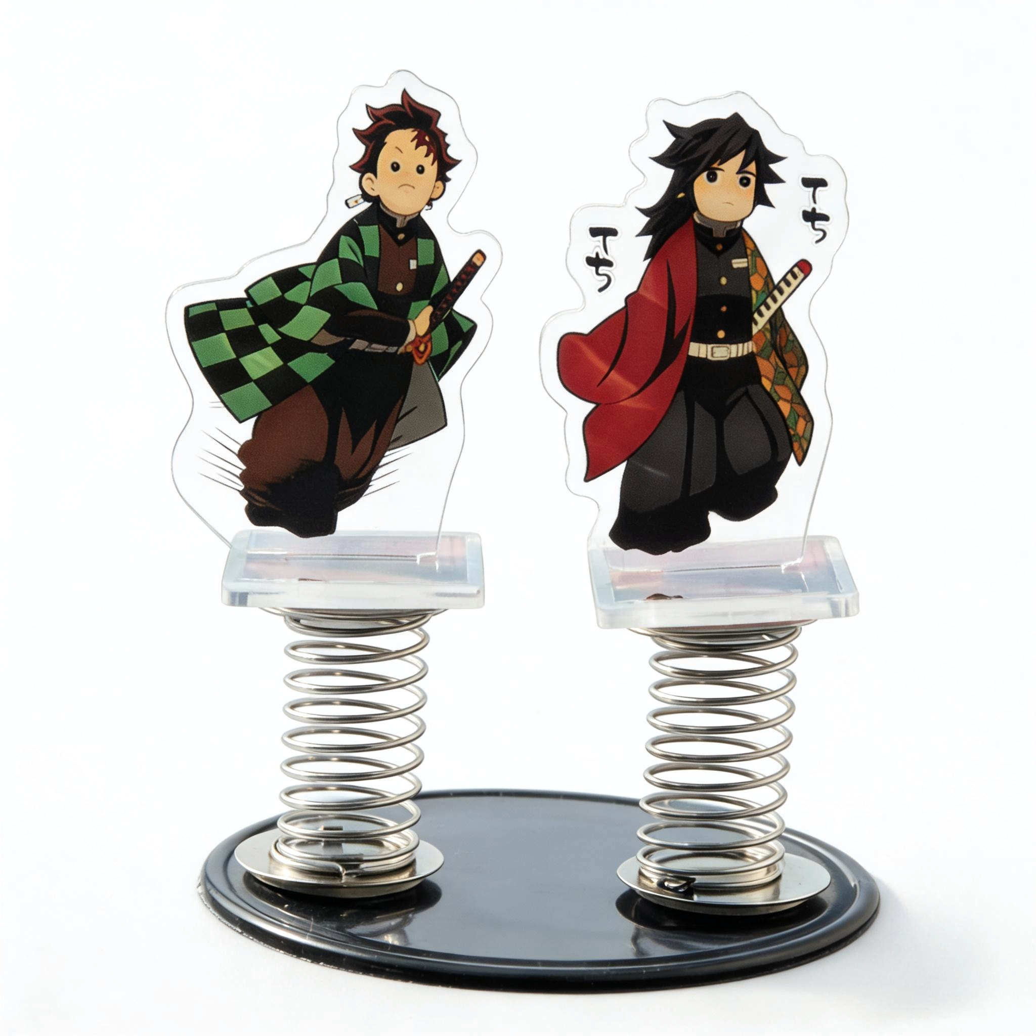 Demon Slayer| Acrylic Spring Wobbler - Tanjiro & Giyu Tomioka – Oriloot