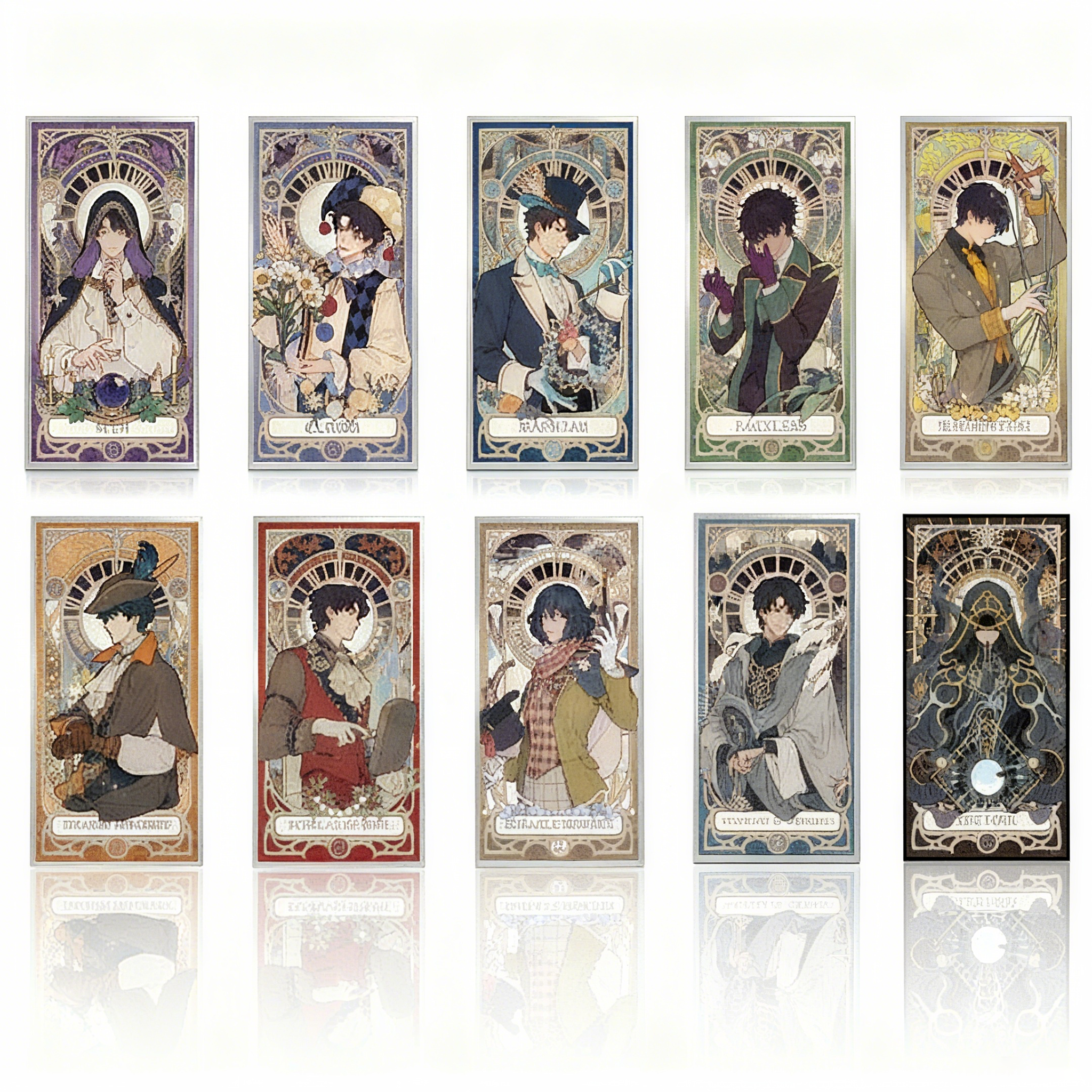 LOTM | Oracle Series Klein Birthday Acrylic Color Print Set – Glitter ...